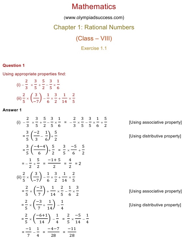 Ncert Maths Book Class 8 Exercise 11 Exercise Poster